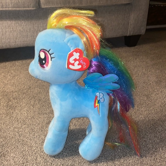 Ty | Toys | Ty My Little Pony Stuffed Animal Size Approx 5x1 | Poshmark